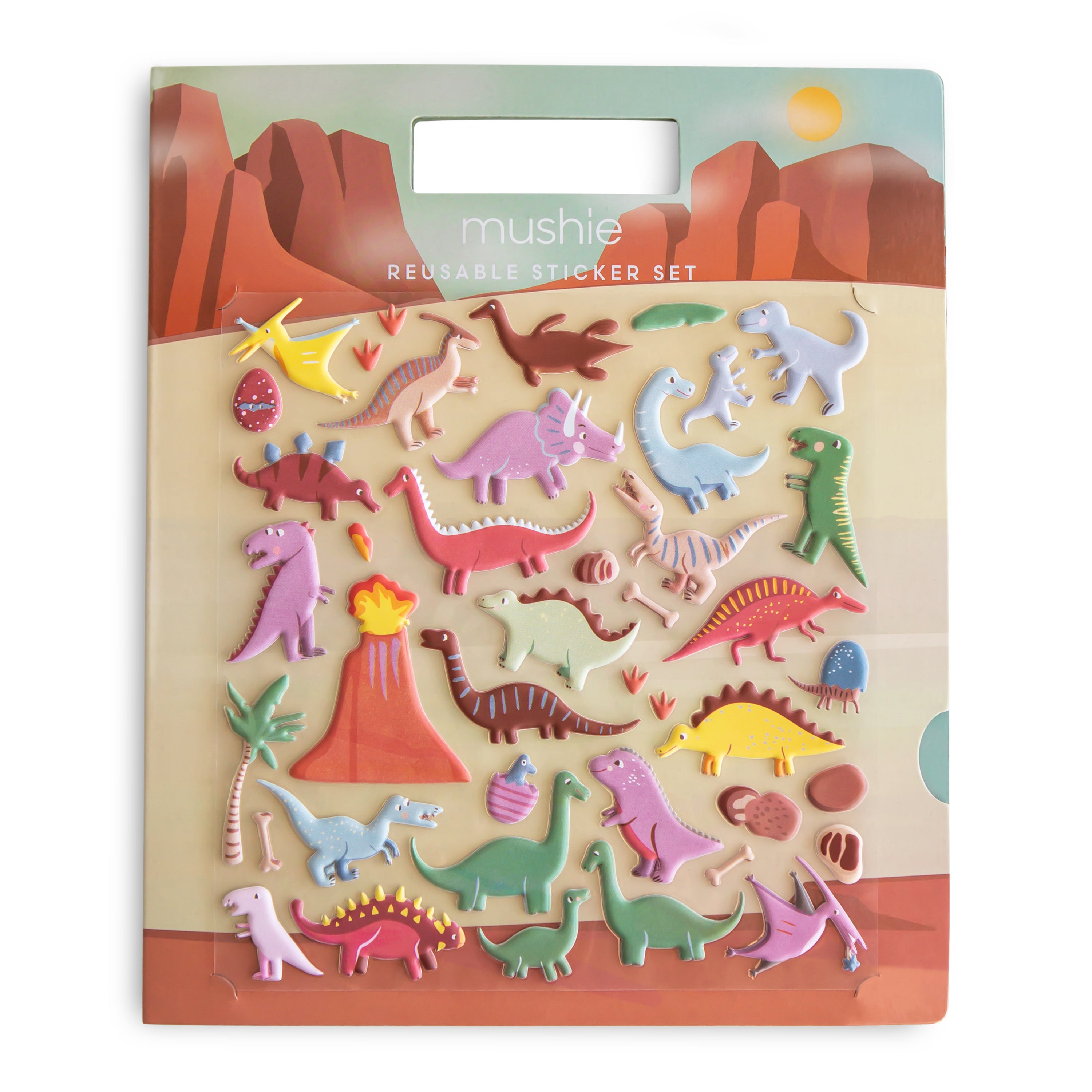Reusable Sticker Set (Dino) – Mushie