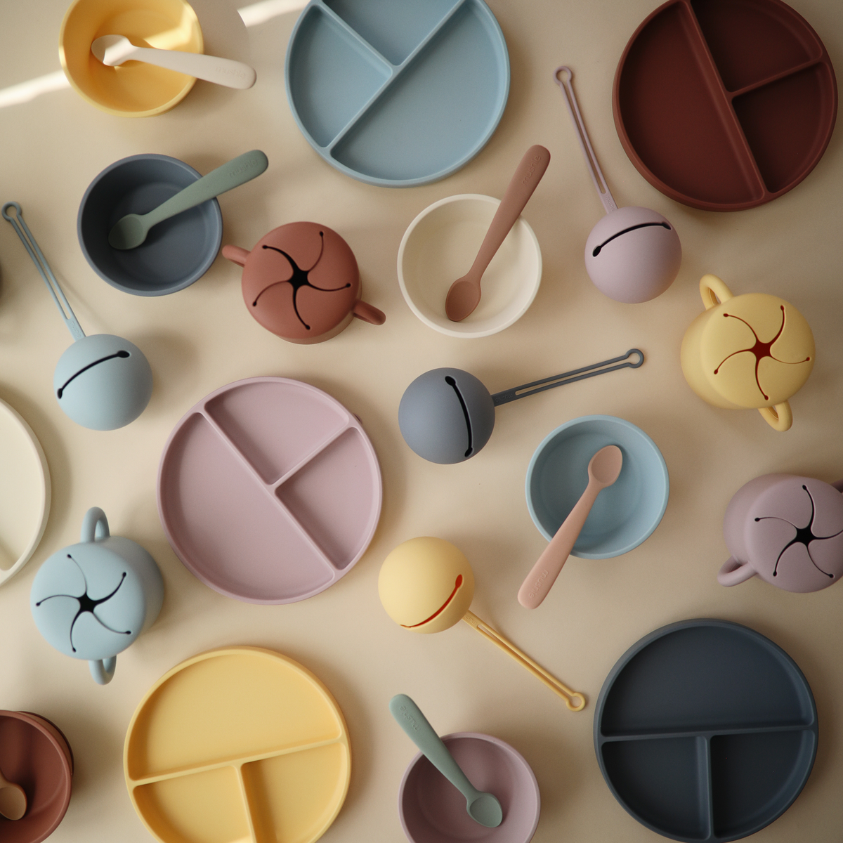 Mushie Baby Silicone Tableware