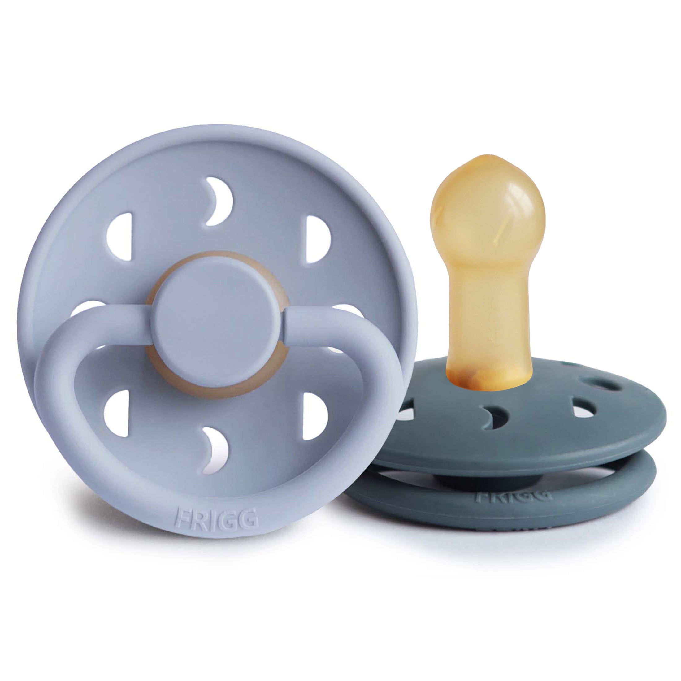 FRIGG Moon Natural Rubber Pacifier 2-Pack – Mushie