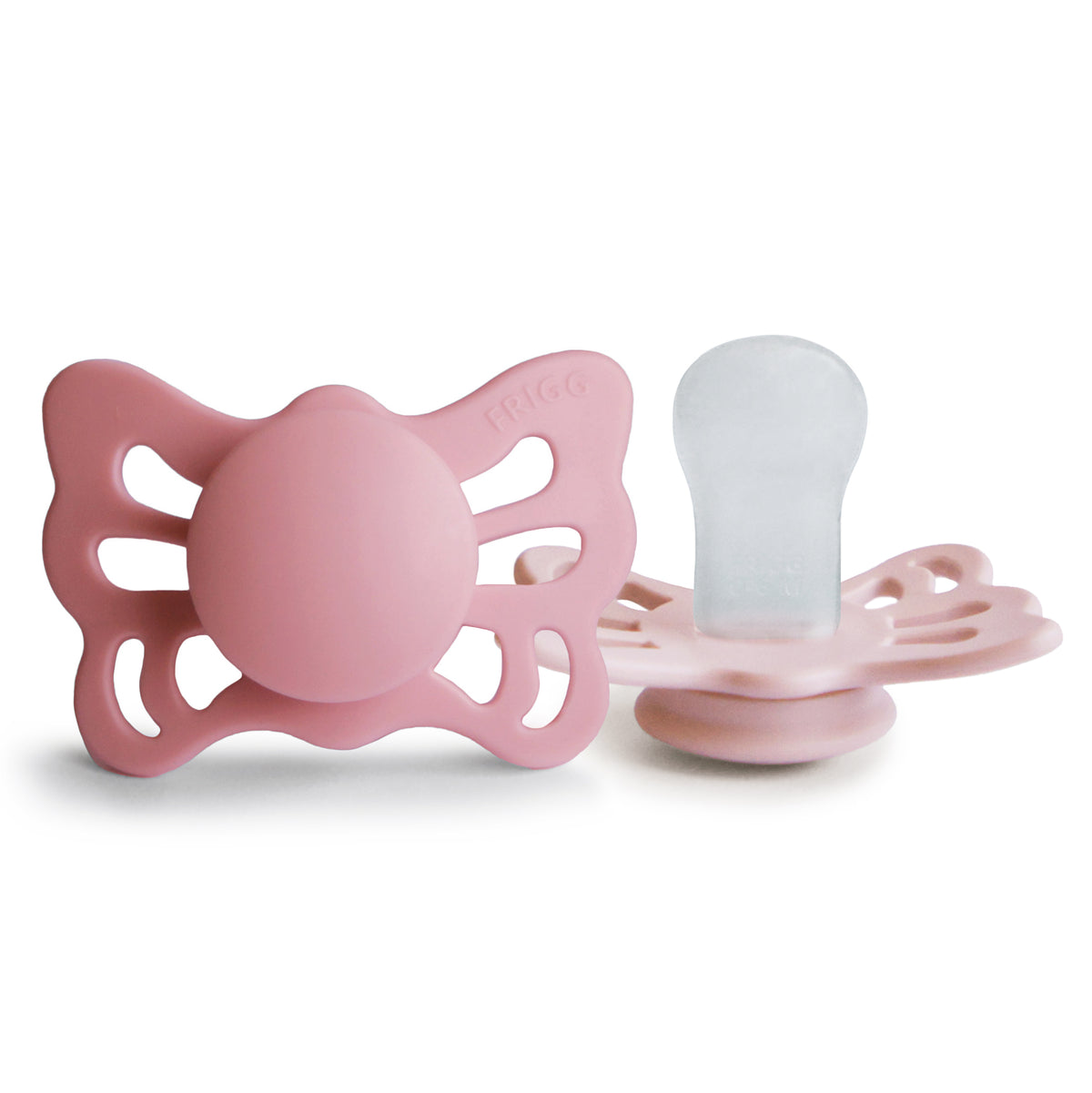 FRIGG Butterfly Anatomical Silicone Pacifier 2-Pack (0-6 Months) – Mushie