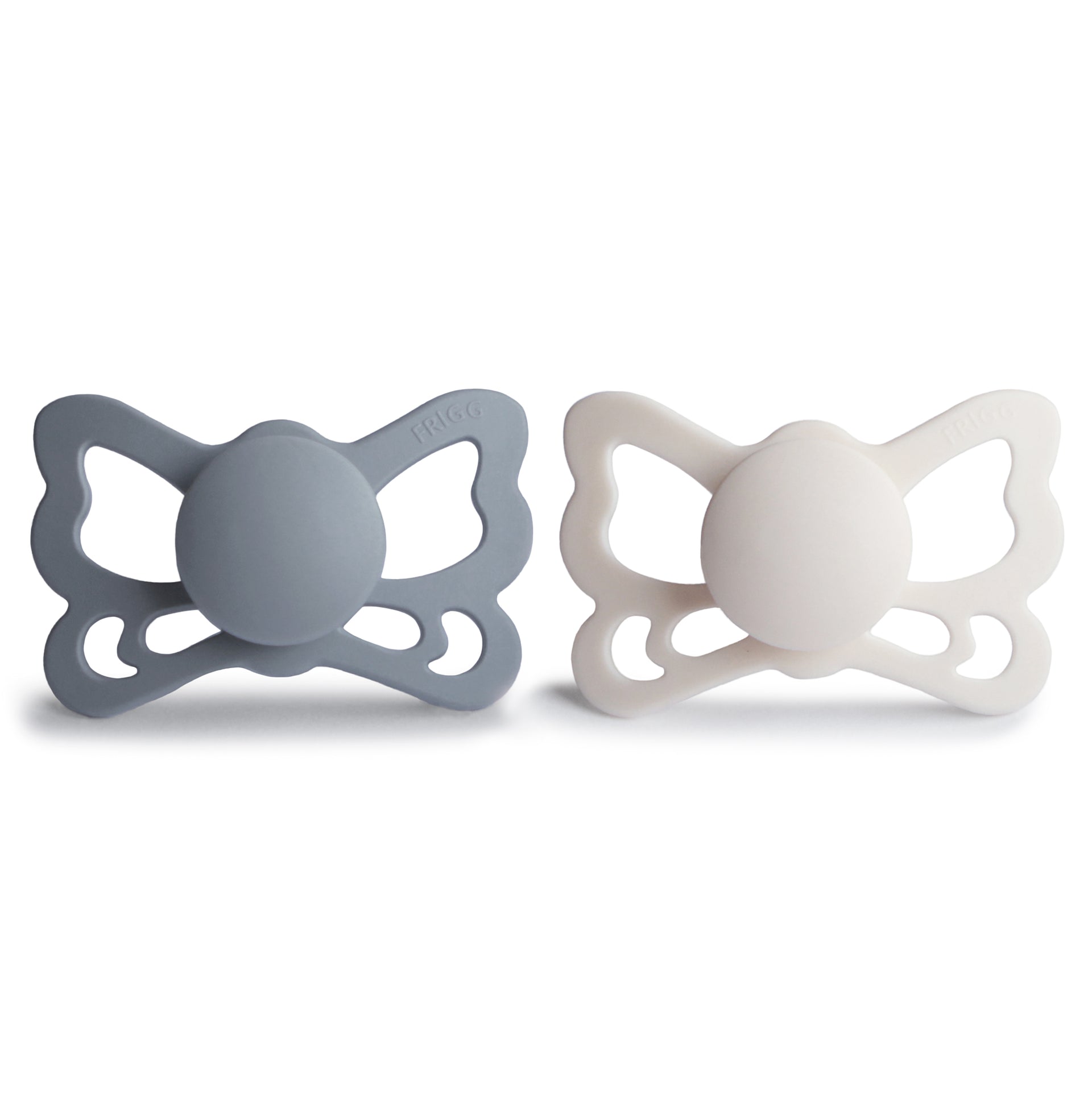 FRIGG Butterfly Anatomical Silicone Pacifier 2-Pack (6-18 Months) – Mushie