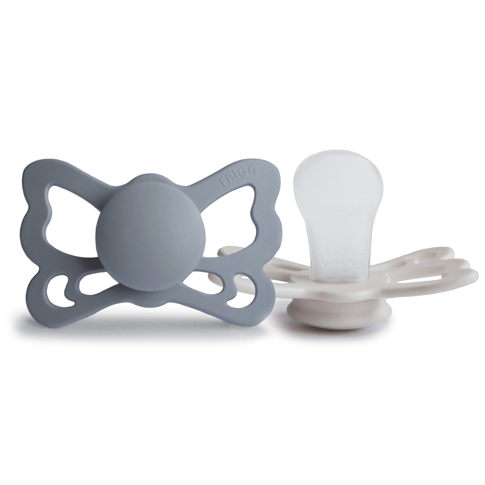 FRIGG Butterfly Anatomical Silicone Pacifier 2-Pack (6-18 Months) – Mushie