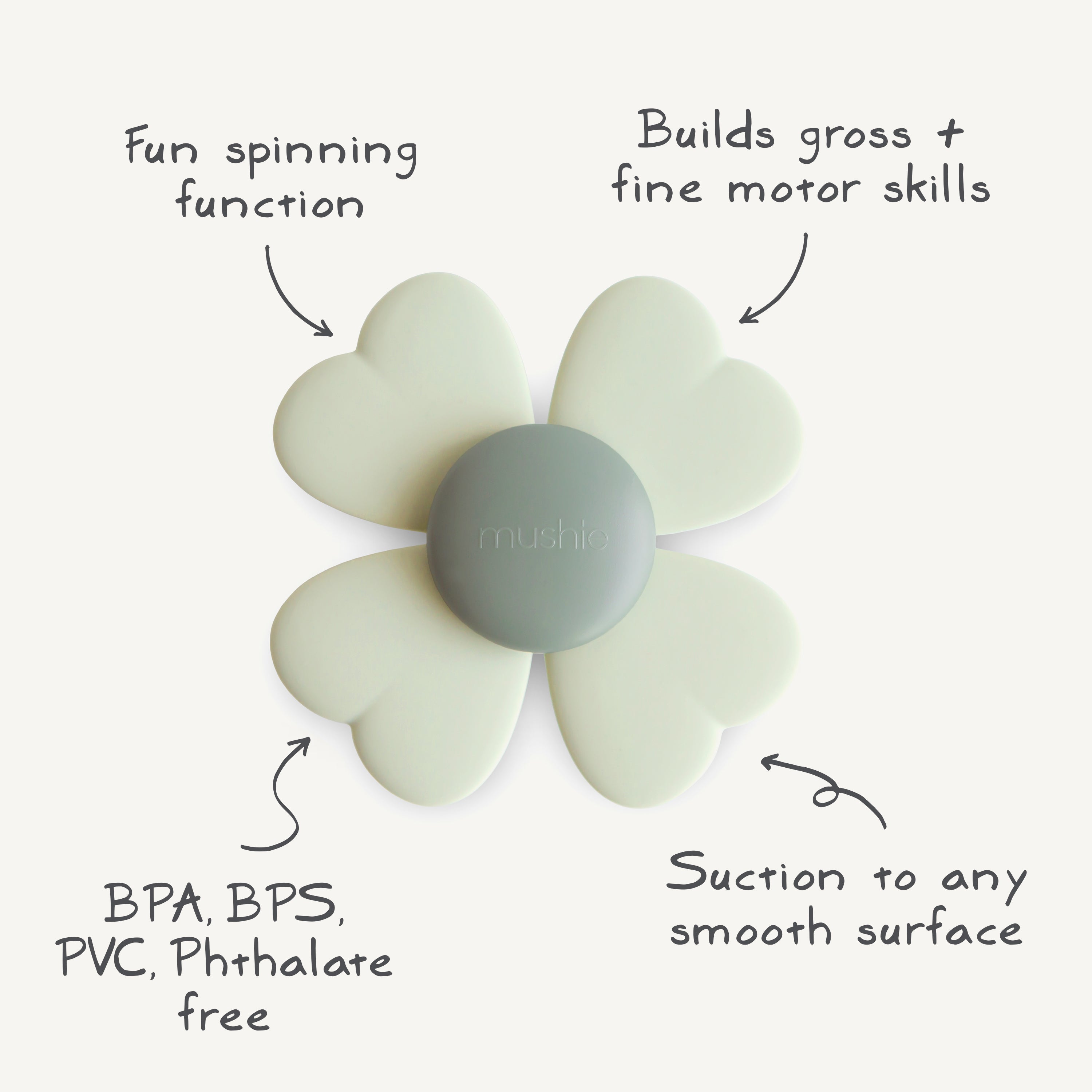 Lucky Suction Spinner Toy – Mushie