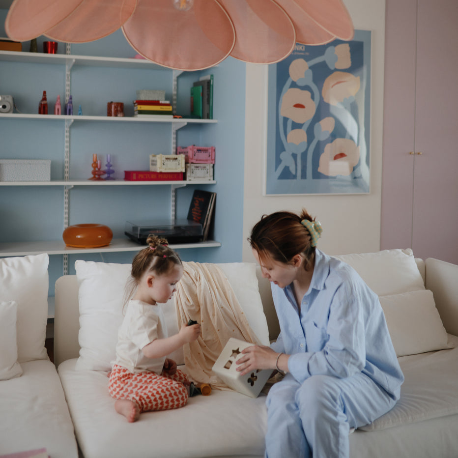 mushie Baby Shape Sorting Box