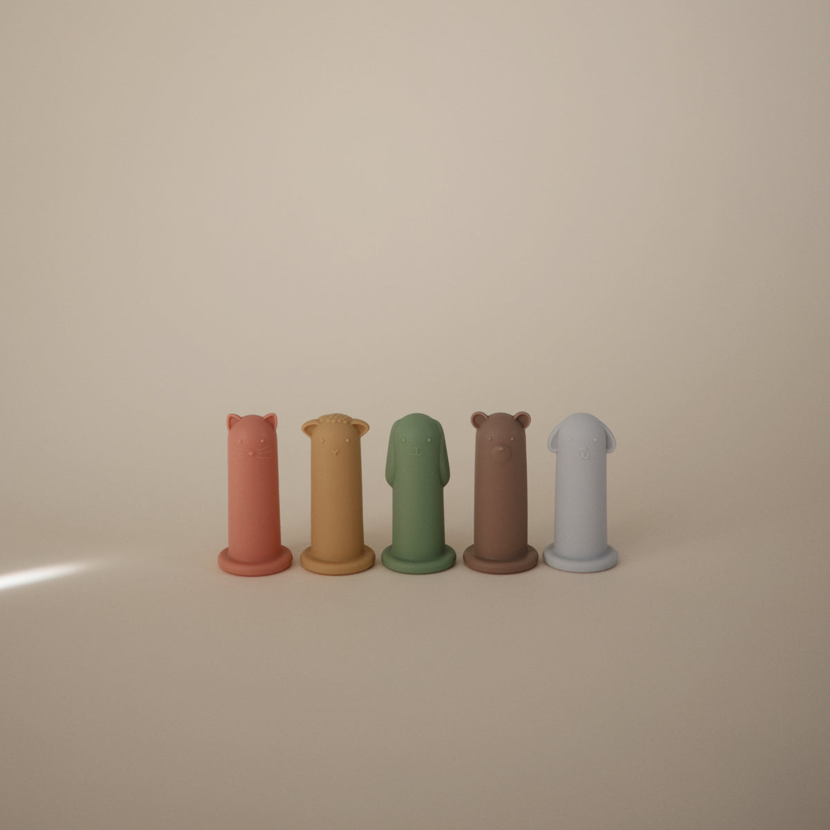 Silicone Animal Finger Puppets – Mushie
