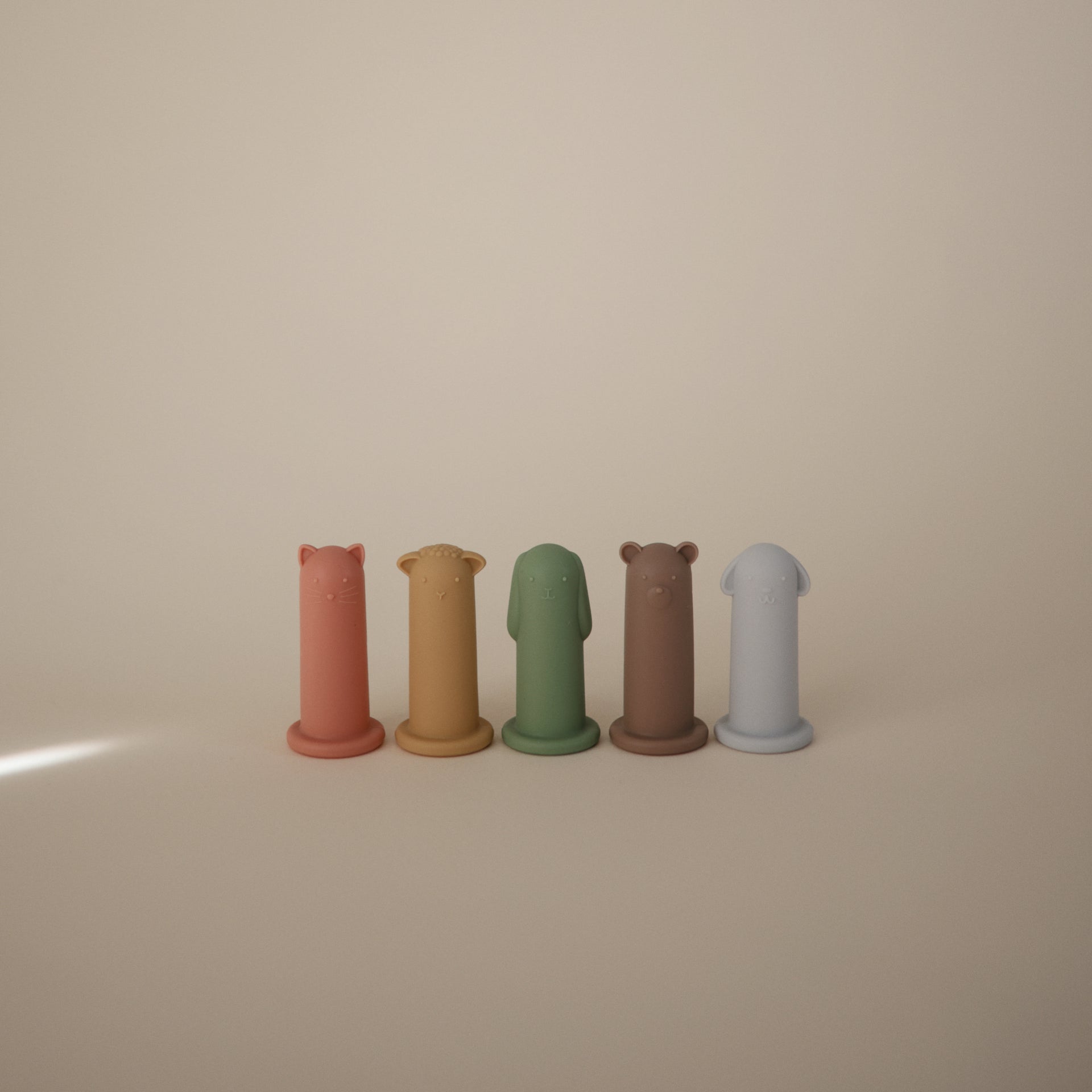 Silicone Animal Finger Puppets – Mushie