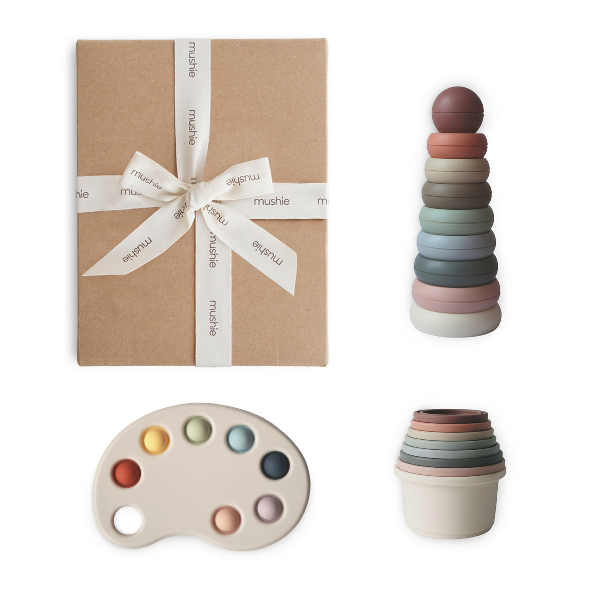 mushie Play Time Gift Set