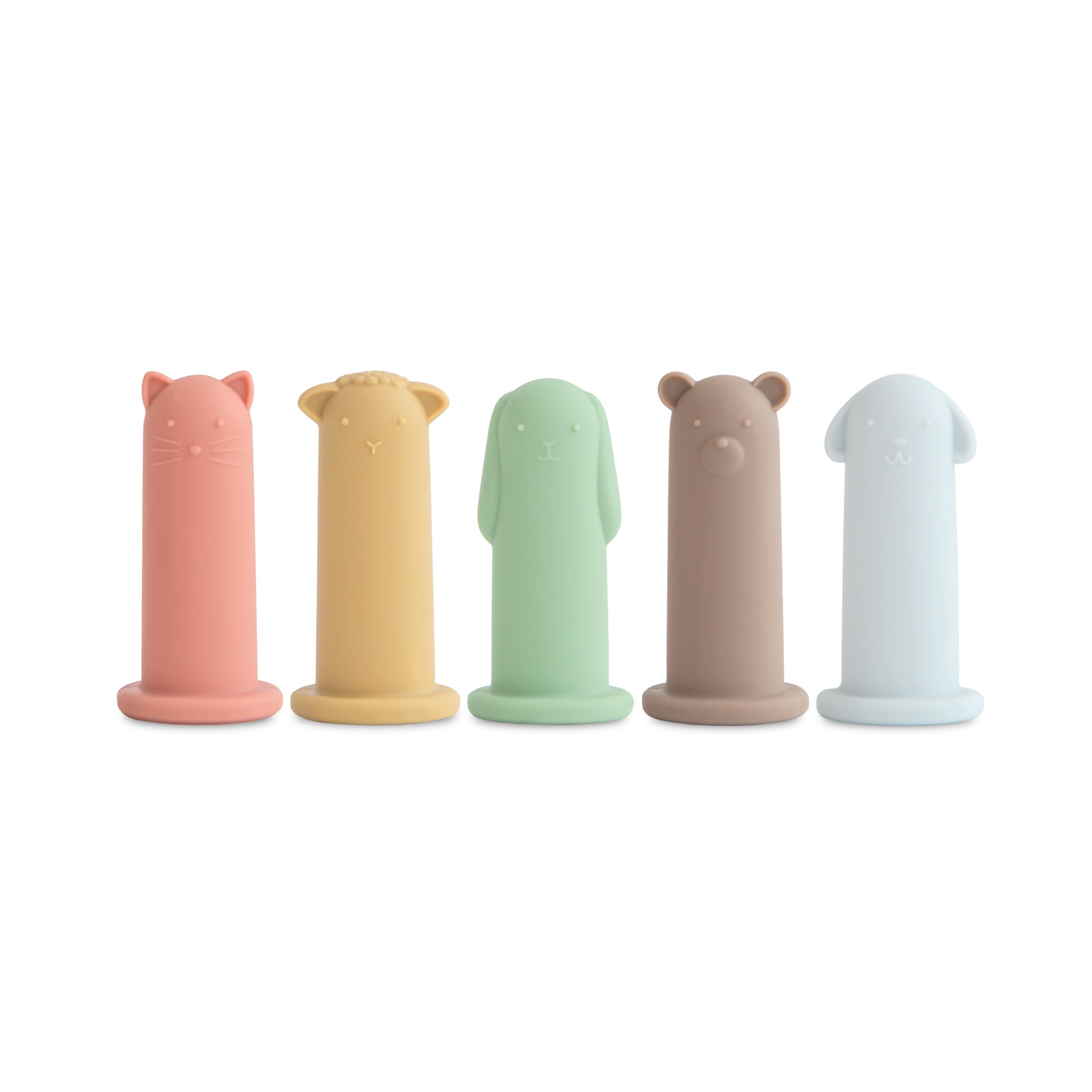Silicone Animal Finger Puppets – Mushie