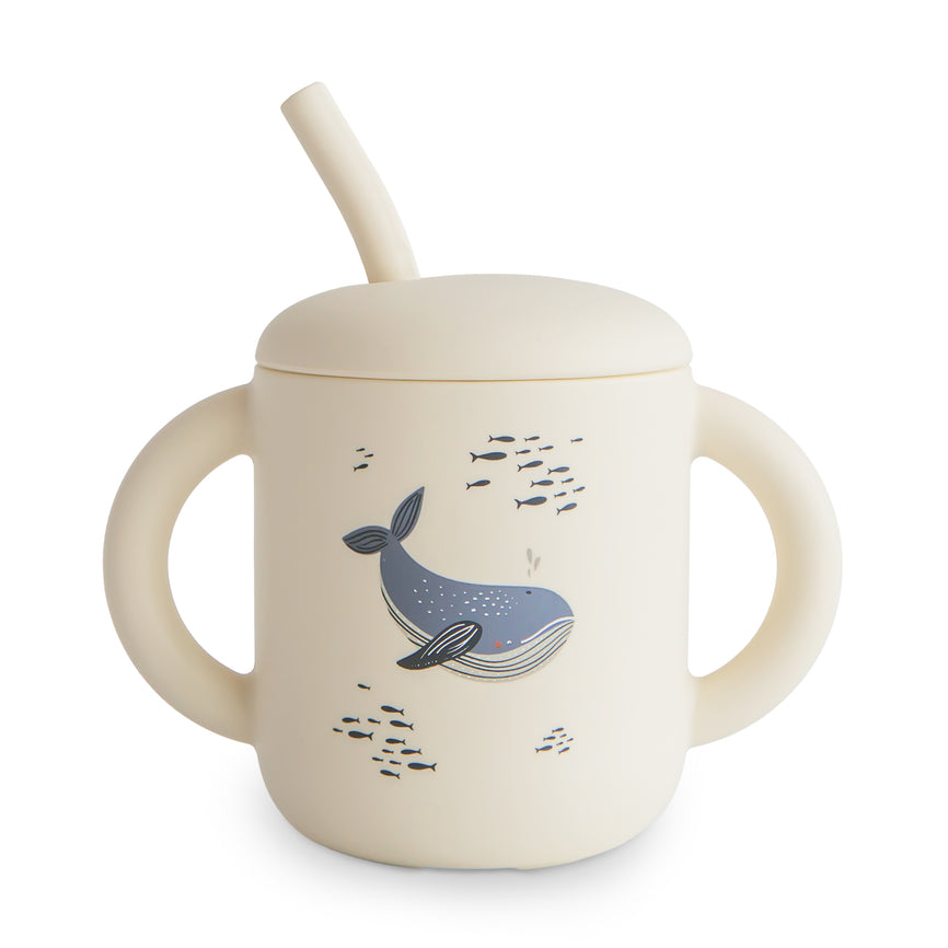 Mushie Baby Silicone Sippy & Training Cups