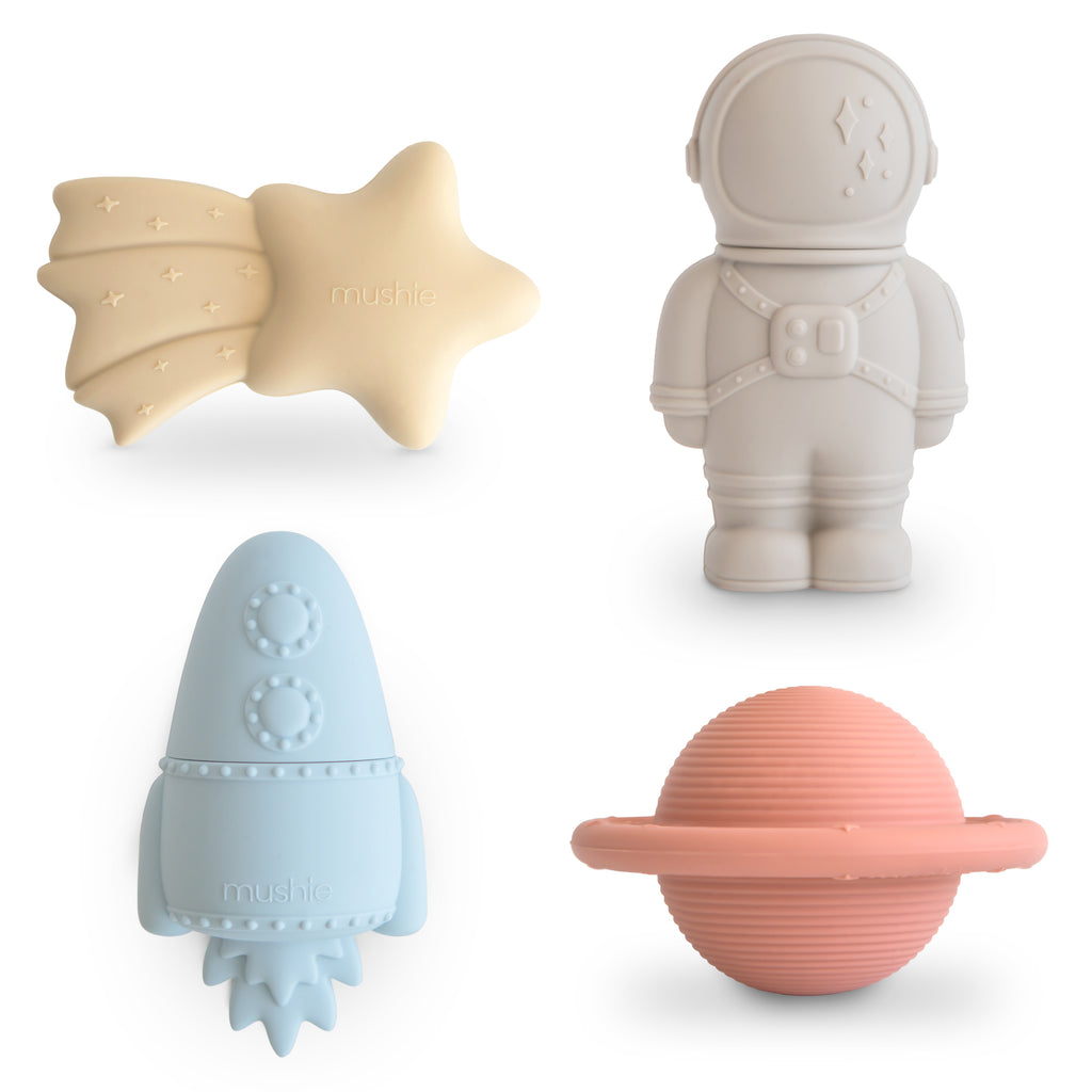 Space Mold Free Bath Play Set – Mushie
