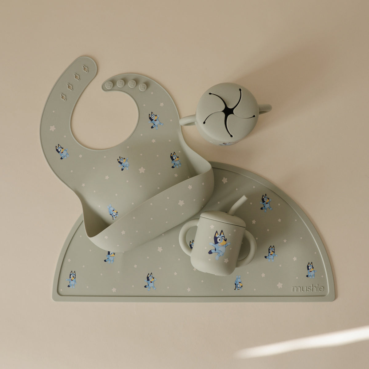 Mushie Silicone Baby Bib