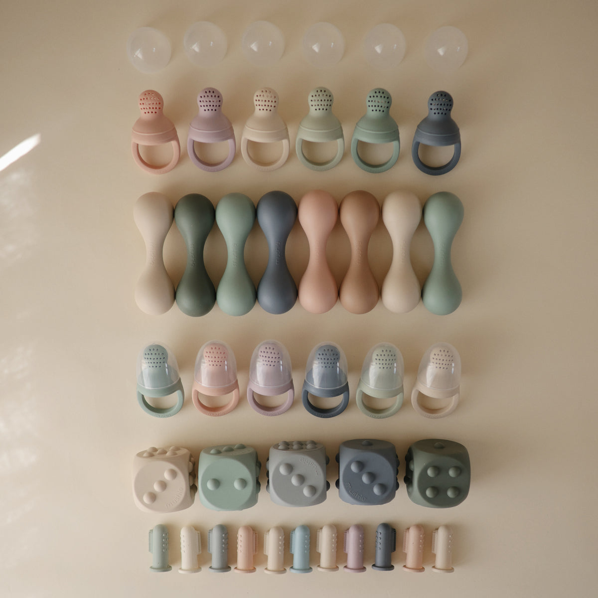 Silicone Baby Rattle Toy – Mushie