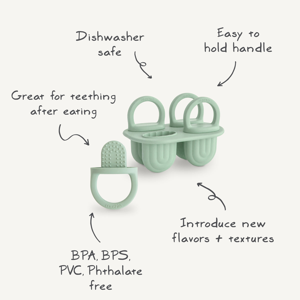 Toddler Ice Pop Tray – Mushie