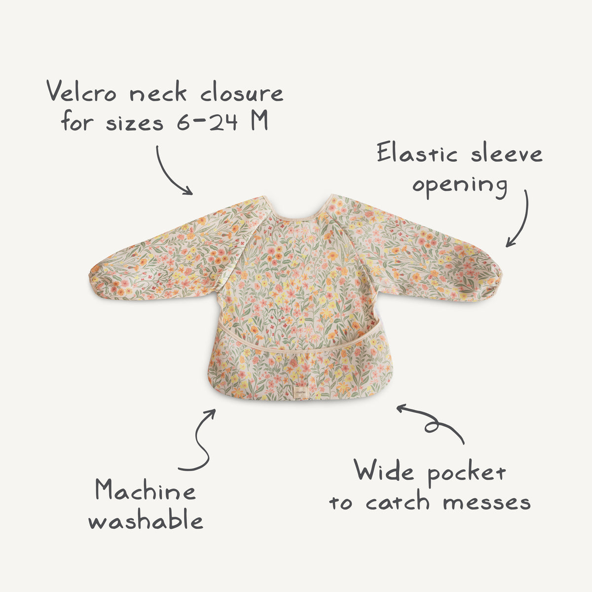 Long Sleeve Bib – Mushie