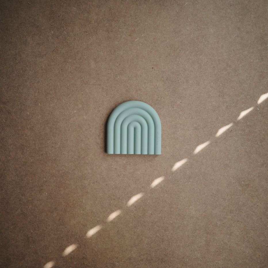 mushie Baby Rainbow Teether