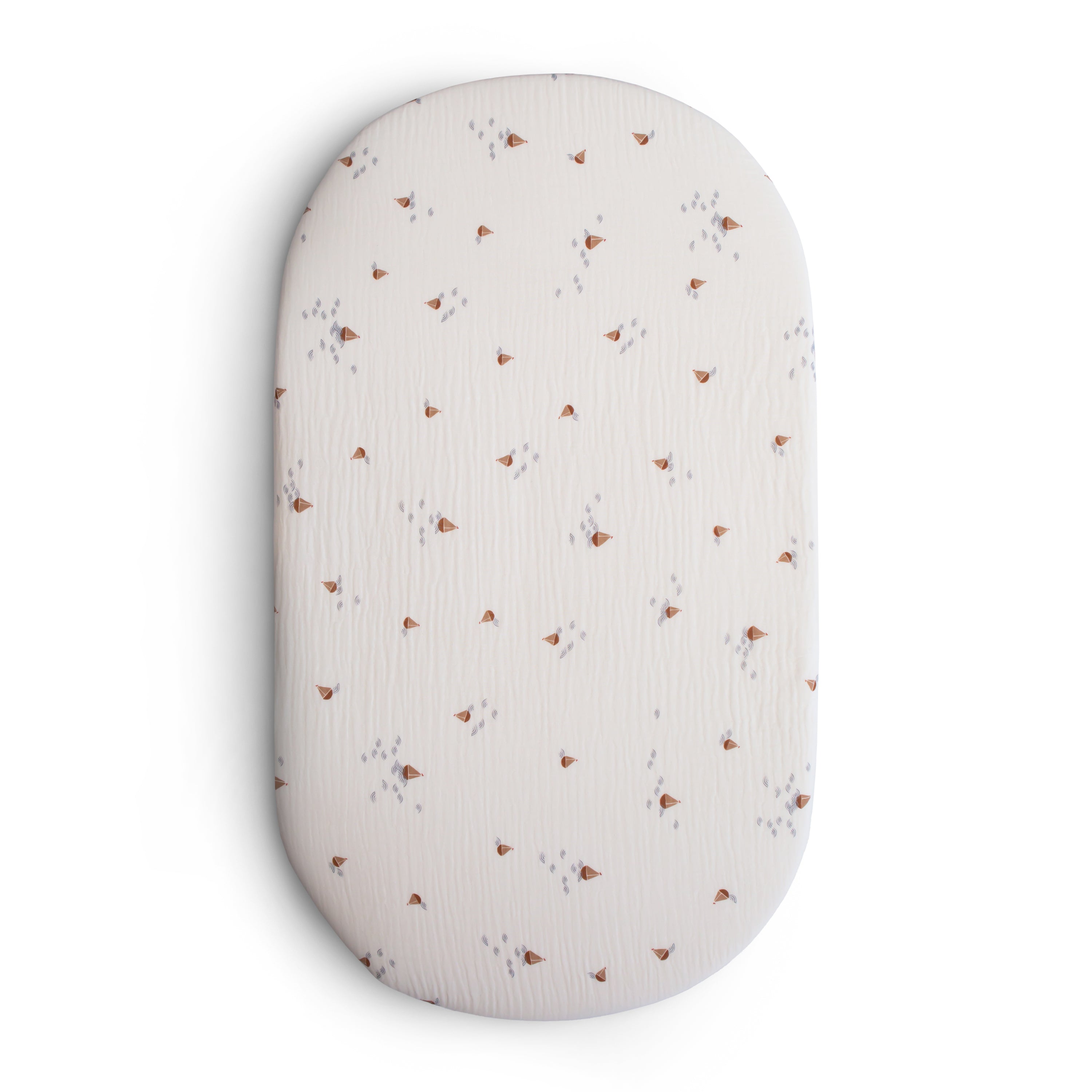 Mushie Extra Soft Baby Bassinet Muslin Crib Sheet
