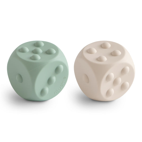Dice Press Toy 2-Pack – Mushie