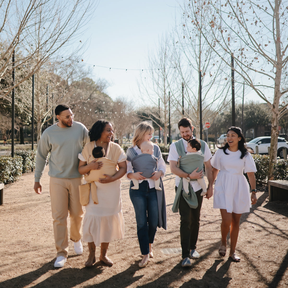 Mushie Organic Cotton Baby Wrap