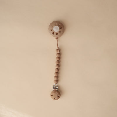 Mushie Baby Pacifier Clip | Hera