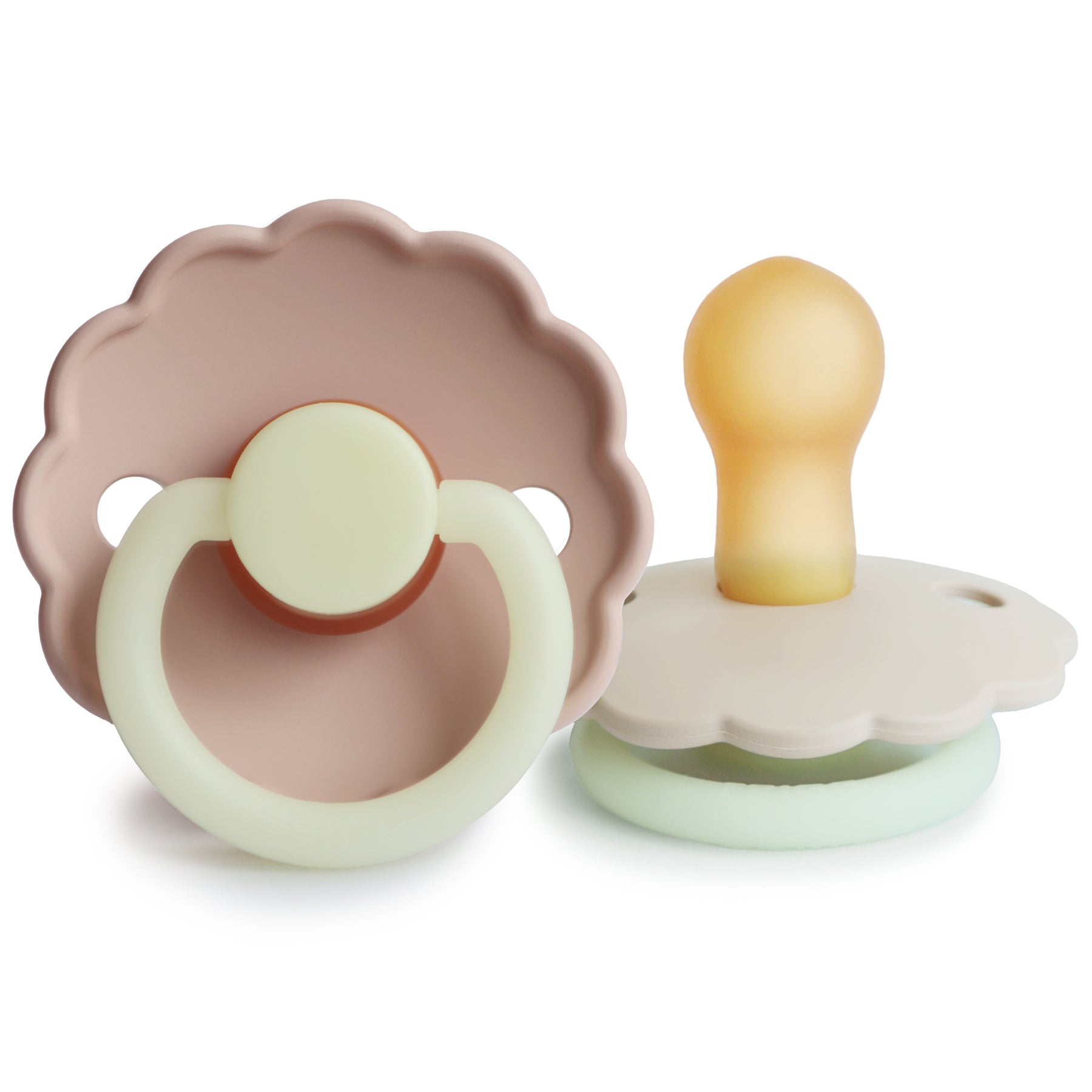 FRIGG Daisy Night Natural Rubber Pacifier 2-Pack – Mushie