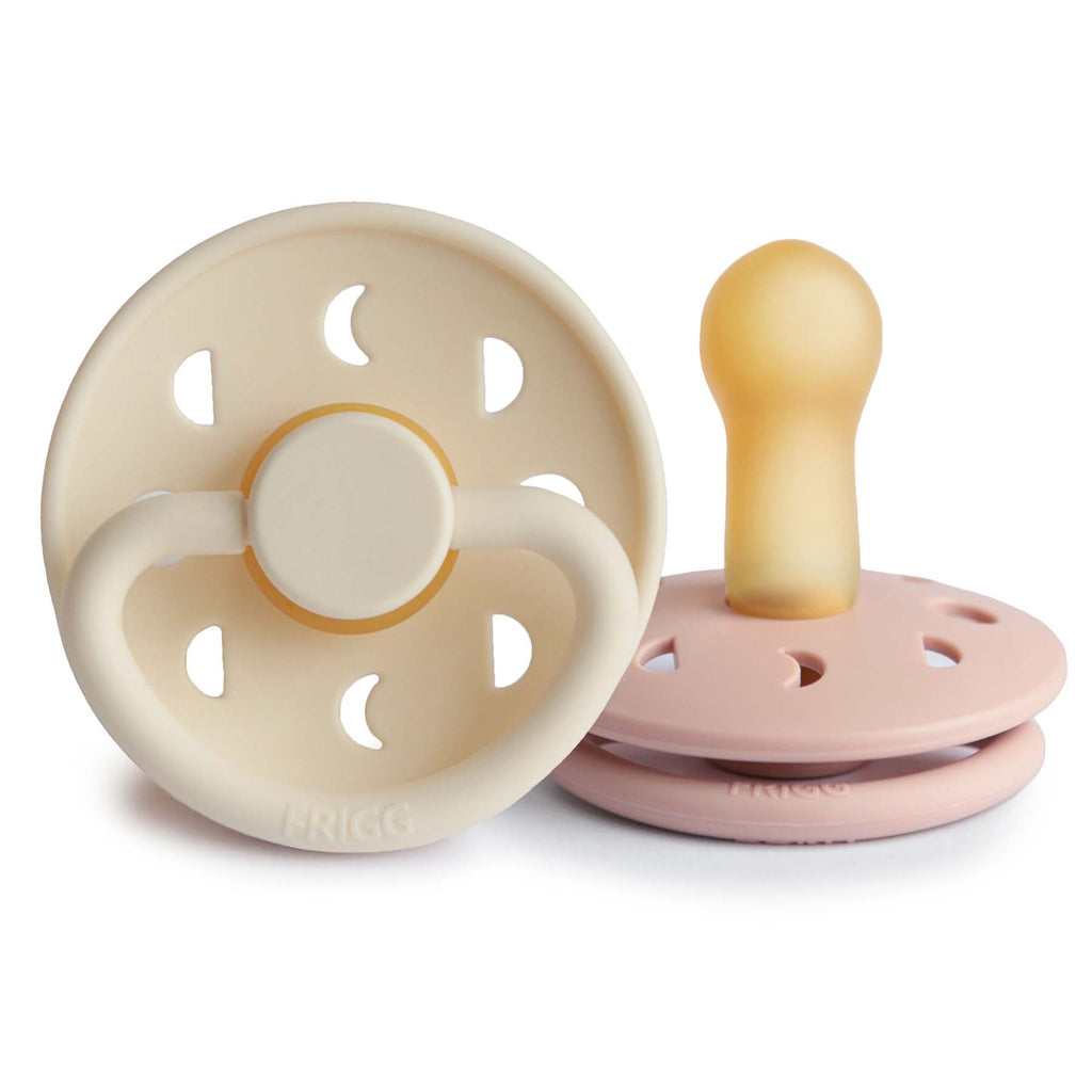 FRIGG Moon Natural Rubber Pacifier 2-Pack – Mushie