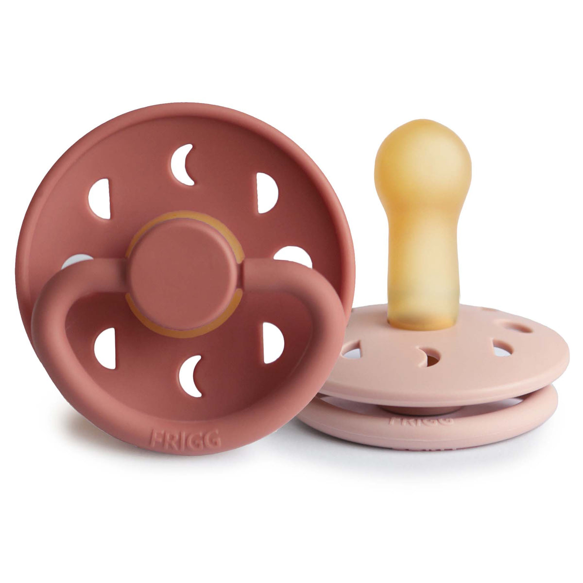 FRIGG Moon Natural Rubber Pacifier 2-Pack – Mushie