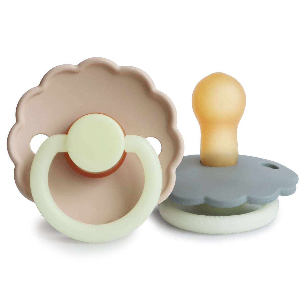 FRIGG Daisy Night Natural Rubber Pacifier 2-Pack – Mushie